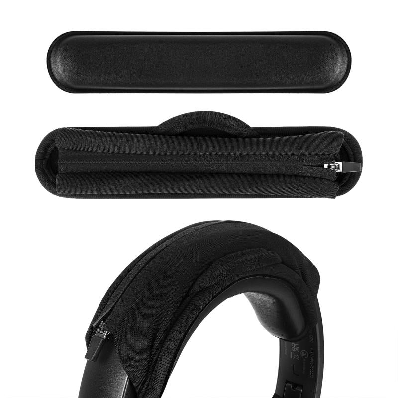 Geekria ヘッドバンドカバー + パッド セット HyperX, TurtleBeach, レイザー Razer, スティールシリーズ SteelSeries, ロジクール Logitech, コルセア Corsair に対応 ヘッド...
