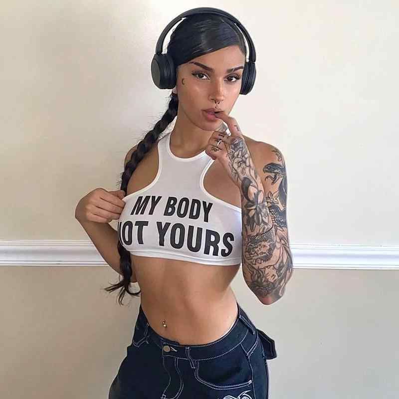 Tシャツ レディース セクシー ノースリーブ プリント アルファベットネック Uネック 欧米風 ファッション トップス 普段使い 綿 接触冷感 吸湿速乾・カテゴリ: Tシャツ・スタイル: ストリート潮人.欧美風.セクシー・主な材料: 牛奶絲...