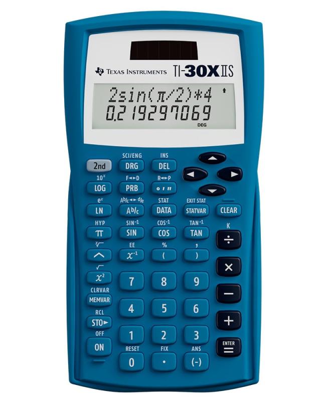 Texas Instruments TI-30X IIS 2ライン関数電卓