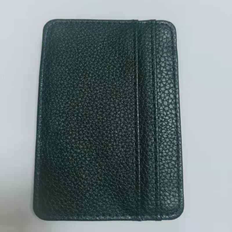 財布 男性用 ライチ柄 合成皮革 クレジットカード 収納 ポケット コンパクト 軽量 普段使い 通勤用 高級感