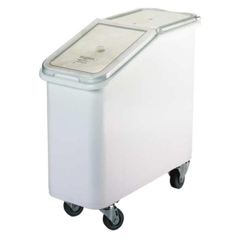 キャンブロ イングリディエントビン スラントトップ 80L IBS20(148)外寸 :750×330×H698mm キャスター:φ76mm製品重量:11.44kg材質:ポリエチレン・ポリカーボネイトアメリカ容量:80L