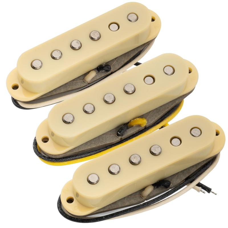 Musiclily Pro ST-TX スタッガード アルニコ5 シングルコイルピックアップ Stratストラトエレキギター用