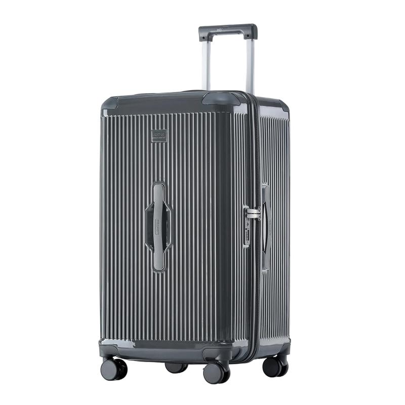 [LIGHTGO] スーツケース キャリーバッグ 軽量 大容量 20インチ 26インチ 30インチ 機内持ち込み 海外旅行 静音 ハイグレード PC材質 アルミ合金 伸縮棒 TSAロック 収納しやすい 防水 360度静音キャ超軽量で携帯性に...
