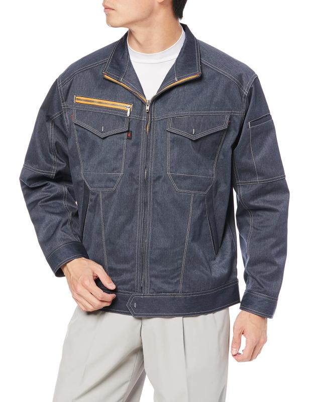 [CO-COS] 作業用上着 ブルゾン SIDE FIELD製品制電脇消臭テープ付日本製素材使用男女対応