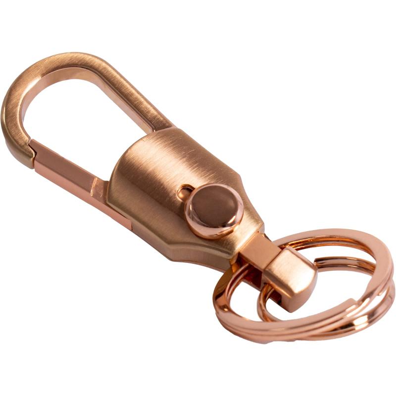 [Lont] キーリング カラビナ メンズ レディース キーホルダー キーチェーン 取り外し ワンタッチ フック シンプル ブランド【ブランド】 Lont - ロント -【スペック】 ・キーリング×2（ひとつは取り外し可能） 【サイズ】 ・...