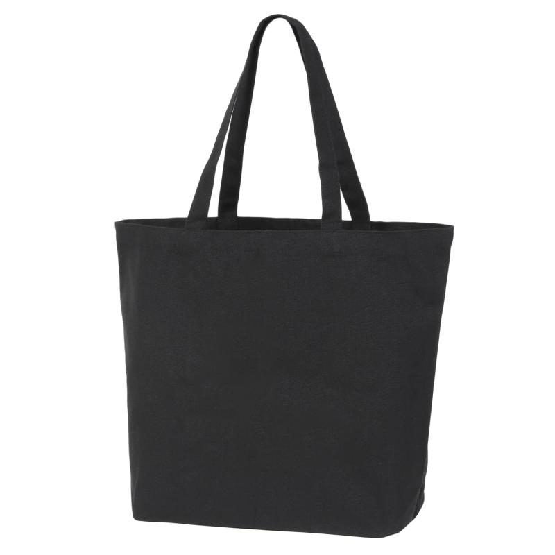 [Airself] 帆布トートバッグ ショルダーバッグ コットン 大きいトートバッグ 無地 厚手