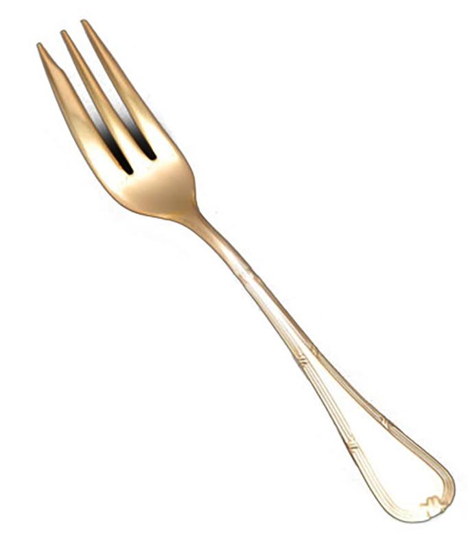 eve-mode TRIO 18-8 ラルゴ ケーキフォーク 金メッキ仕上げ