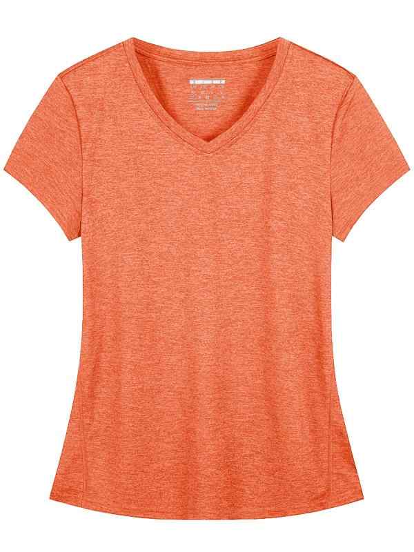 [KEFITEVD] tシャツ レディース 半袖 吸汗速乾 スポーツウェア vネック ゆったり ドライtシャツ 涼しい トレーニング テニス ヨガウェア トップス 無地 夏服【機能性抜群】欠かせないベーシックなtシャツが登場さらっとした生地...