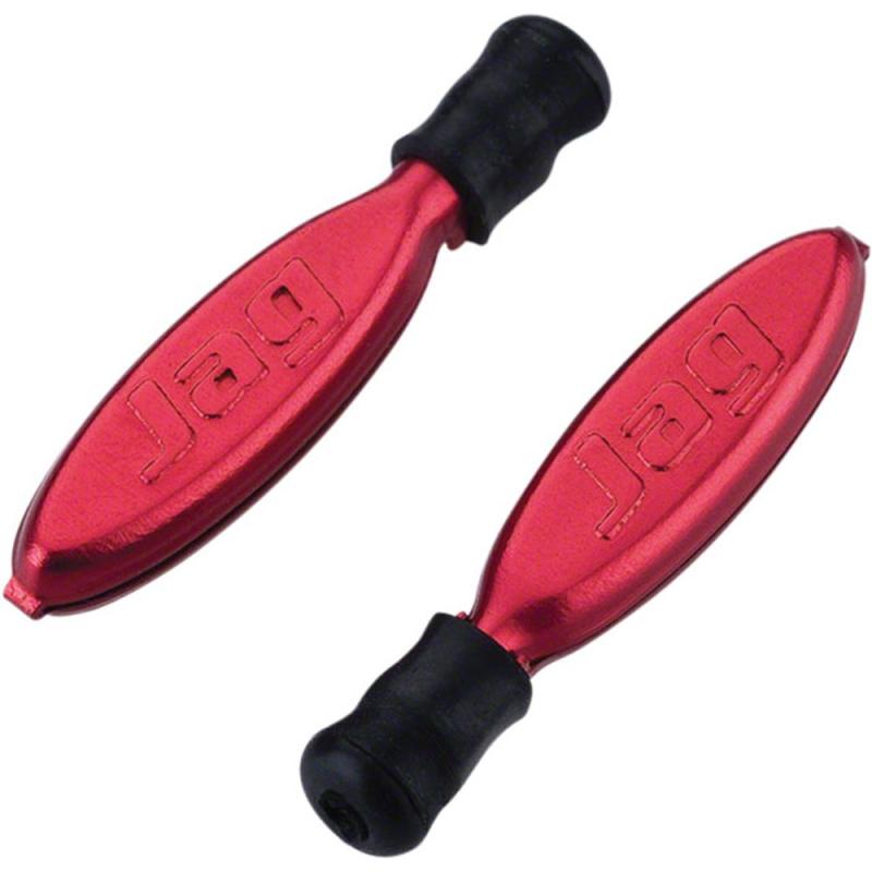 JAG WIRE(ジャグワイヤー) Non-Clips Cable Tip レッド 4pcs CHA072アルミ製インナーケーブル用エンドキャップシフト・ブレーキ兼用4ヶ入カラー : レッド