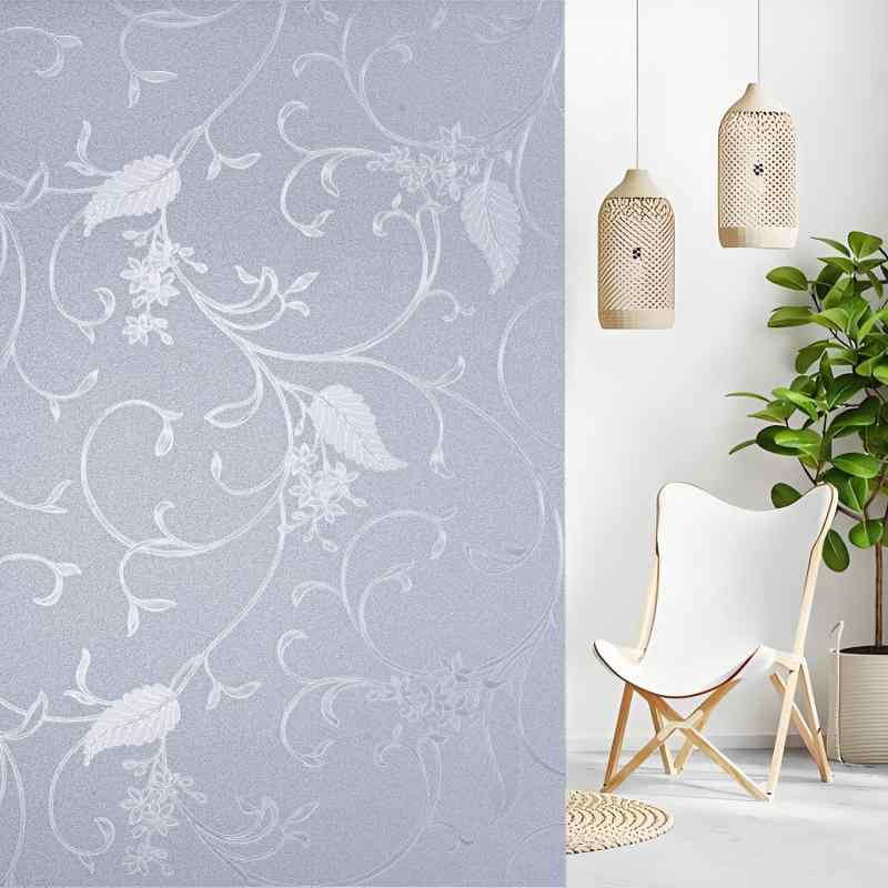 WONESZ 窓フイルム 透けない 窓ガラス ガラス目隠しフィルム ウィンドウフィルム 目隠しシート 窓 フィルム すりガラスシート 水で貼る 剥がせる 断熱遮熱 結露防止 uvカット 窓 めかくしシー