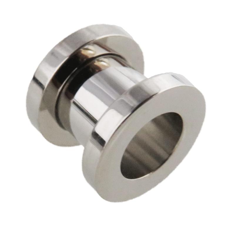 [PIAcollection] ボディピアス フレッシュトンネル 00G 10mm シルバーカラー サージカルステンレス frt00sv素材：:サージカルステンレス 形状: ゲージ/00G（約10mm）●表示されたサイズは基本数値でございま...