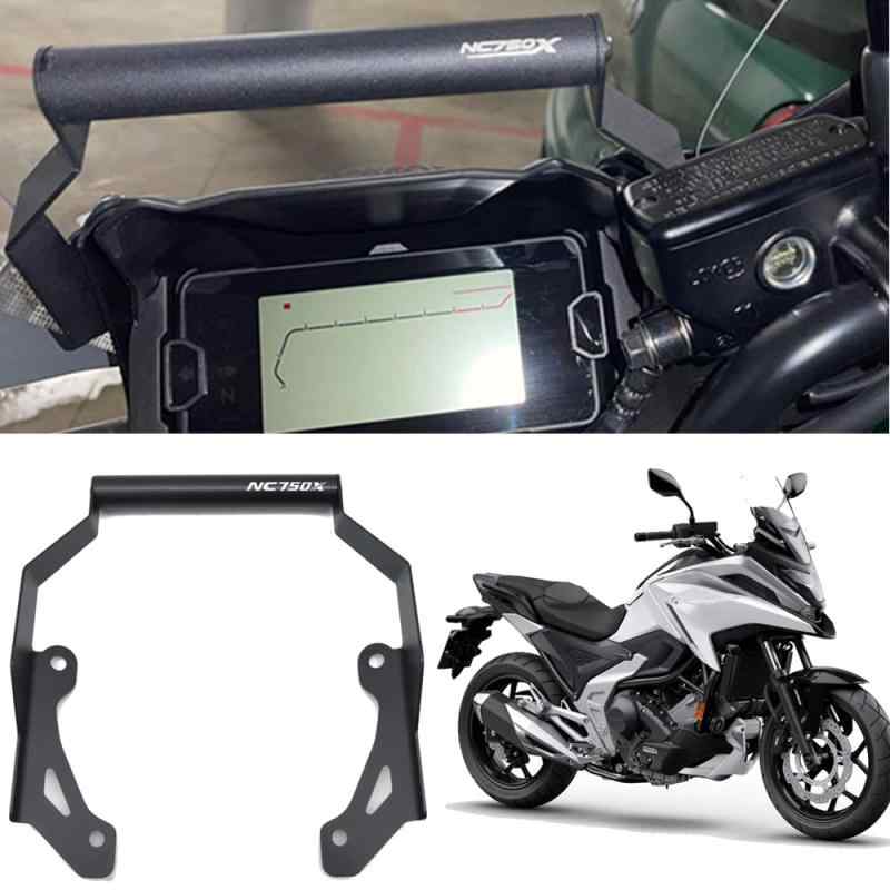 For NC750X 2024 2023 2022 2021 NC750X オートバイアクセサリースタンドホルダー電話携帯電話GPSナビゲーションプレートブラケット (nc750)注意：この製品は2025と互換性がありません。▶数量: 1個...