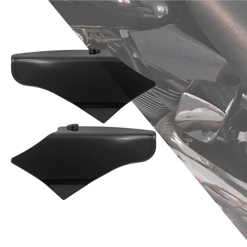 HDBUBALUS オートバイ サドルシールド エア ヒート デフレクター ハーレー ソフテイル Harley Softail 用1.品質：ABSプラスチック2.対応車種：Harley Softail Models 00-17に対応(00-...
