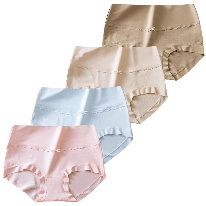 [Xreisi] レディース ショーツ 綿 1枚セット4枚セット 5枚セット レギュラーショーツ パンツ 美形・綿 ・蒸れにくい ・ 通気性 快適 ・かわいい 女性 下着