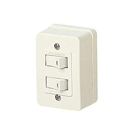 パナソニック電工 2連角型タンブラスイッチ WS3900W定格:10A 300V巻締端子式発売日:2000年7月21日
