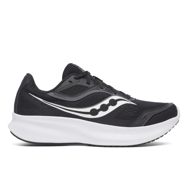 [サッカーニ] ランニングシューズ COHESION 18 メンズ BLACK/WHITE 29.0 cm足裏にさらに多くのVersaRunフォームを搭載した強化クッションと、ふわふわのソックライナーにより、一日中快適な履き心地を実現