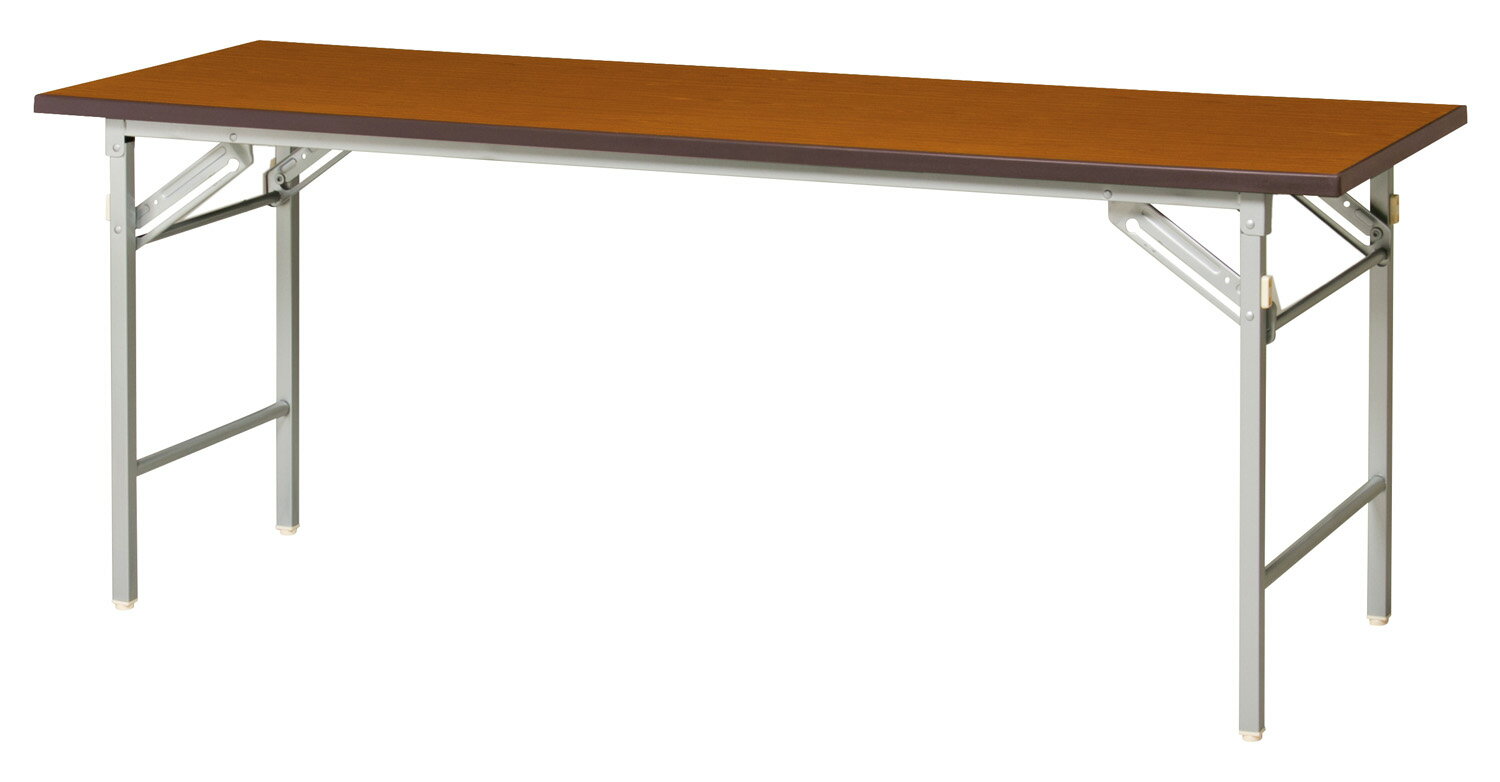 バイヤーおすすめポイント 一体成型！大型折り畳み会議テーブルです！ 折り畳むことが出来るので、収納時もスマートに。 このテーブルは日本製です。天板は一体成型エッジ仕様です。 天板とエッジの密着が強固で、水分が天板内に侵入し難くなっています。...