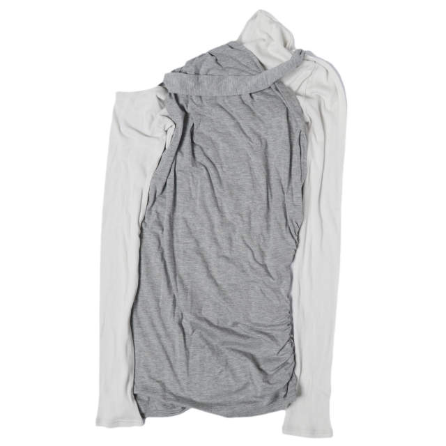 PRANK PROJECTの25SS One Shoulder Layered Top(31251415605)です。●Style アシンメトリーなネックのロングスリーブとたっぷりとギャザーの入ったタンクの3ピースセットアイテム。 共地のチ...