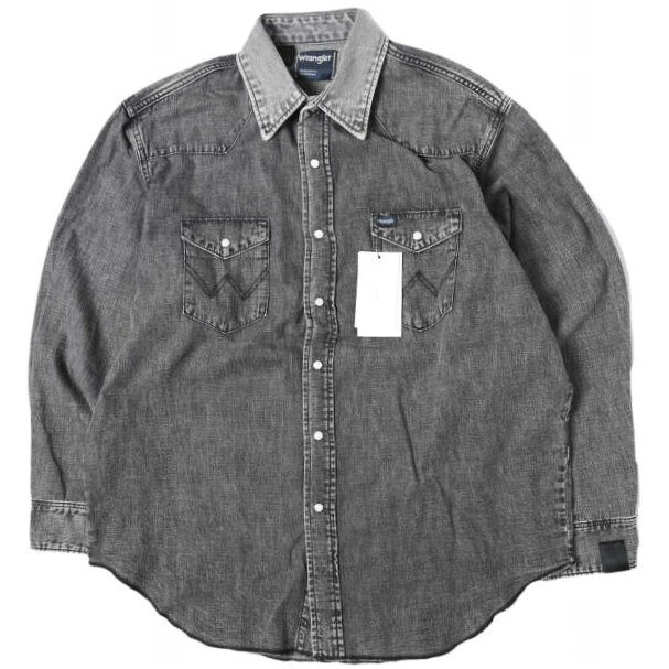 N.HOOLYWOOD COMPILE LINE × Wranglerの26SS 別注 SHIRT(6261-WR01 peg / WS9390)です。・Wranglerの定番デニムウエスタンシャツ、70127MWをベースに製作。 ・80年...