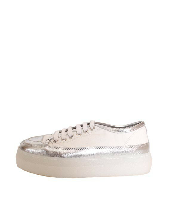 品番:MYO 素材:コットン×レザー(牛革) カラー：ホワイト サイズ 35=22.5-23cmアウトソール25cmヒール3.5cm 36=23-23.5cmアウトソール25.5cmヒール3.5cm 37=23.5-24cmアウトソール26...