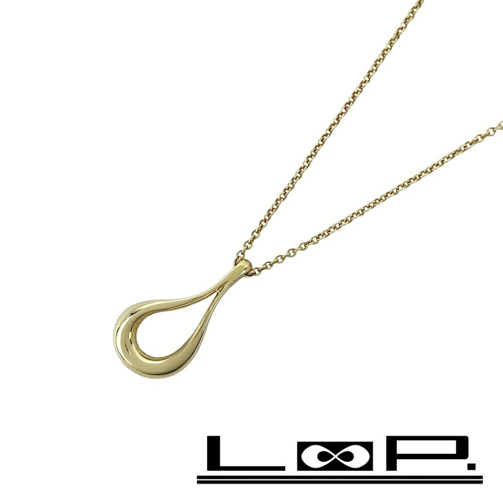 ■商品紹介■ 【ブランド】ティファニー 【型番】- 【素材】YG750 【カラー】イエローゴールド 【サイズ】約横1cm×縦1.9cm/チェーン約38cm/重さ約4g 【付属品】なし 【ランク】S 【コメント】ほぼ使用せず保管していただけな...