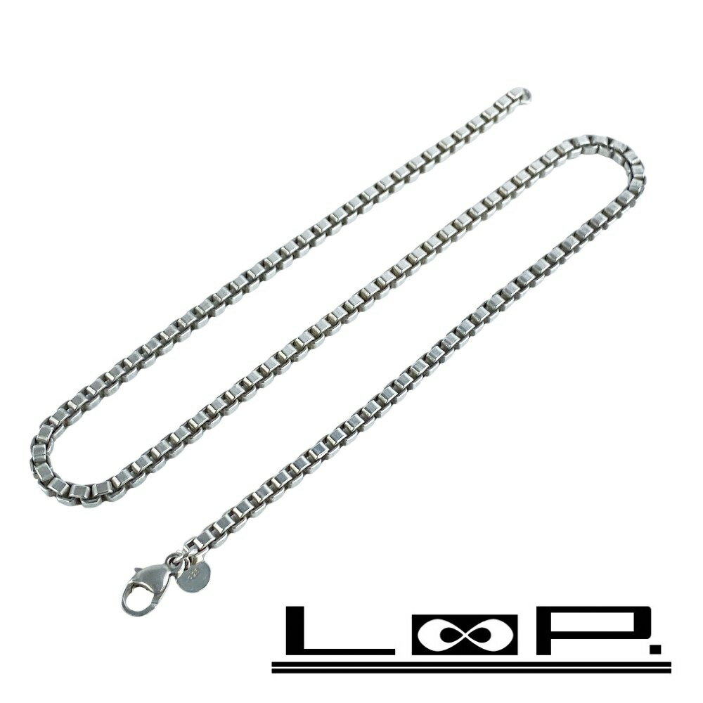 ■商品紹介■ 【ブランド】ティファニー 【型番】- 【素材】SV925 【カラー】シルバー 【サイズ】 チェーン全長約45.5cm /重さ約38.2g 【付属品】外箱/内箱/保存袋/リボン 【ランク】A 【コメント】 多少の傷やスレなどのダ...