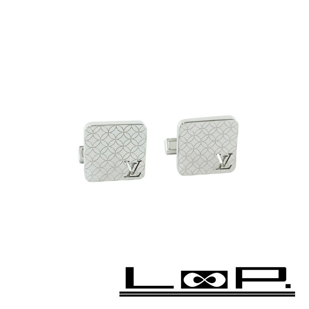 ■商品紹介■ 【ブランド】ルイヴィトン 【型番】- 【素材】SS 【カラー】シルバー 【サイズ】TOP約横1.8×縦1.8×幅2.7cm 【付属品】なし 【ランク】A 【コメント】多少のキズやスレなどのダメージなどはございますが比較的使用頻...