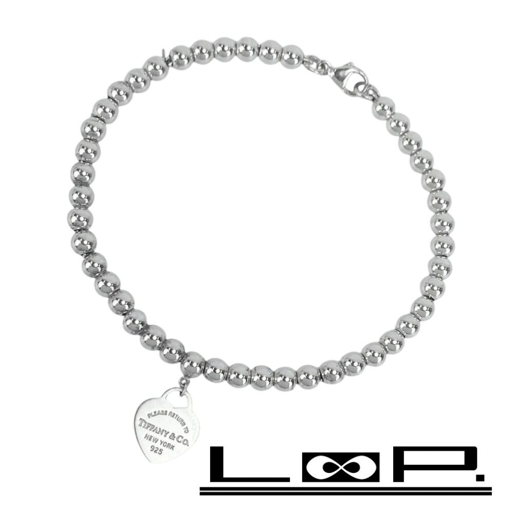 ■商品紹介■ 【ブランド】ティファニー 【型番】- 【素材】SV925 【カラー】シルバー 【サイズ】 TOP約横1×縦1.2cm/チェーン全長約17.7cm/幅約0.4cm 【付属品】なし 【ランク】S 【コメント】ほぼ使用せず保管してい...