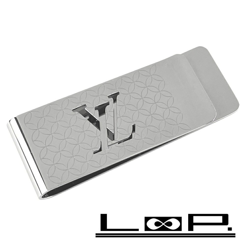 ■商品紹介■ 【ブランド】ルイヴィトン 【型番】M65041 【素材】SS 【カラー】シルバー 【サイズ】 約横6.5×縦2.5×幅0.7cm 【付属品】保存袋 【ランク】A 【コメント】 【シリアルナンバー】AN0250/※多少のスレキズ...