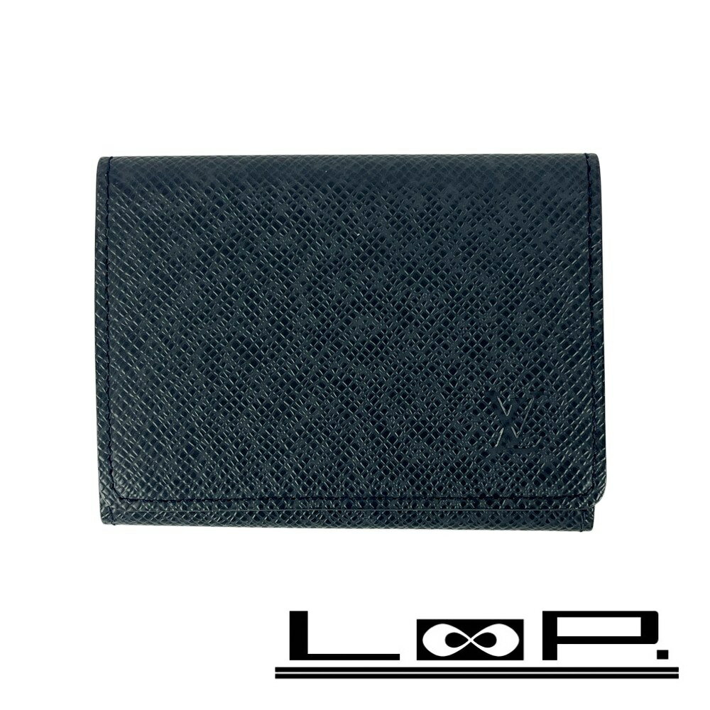 ■商品紹介■ 【ブランド名】ルイヴィトン 【型番】M30922 【素材】タイガ 【カラー】アルドワーズ 【サイズ】約横10.5×縦8×幅1cm 【付属品】なし 【ランク】S　 【コメント】【シリアルナンバー】CA1014/ほぼ使用せず保管し...