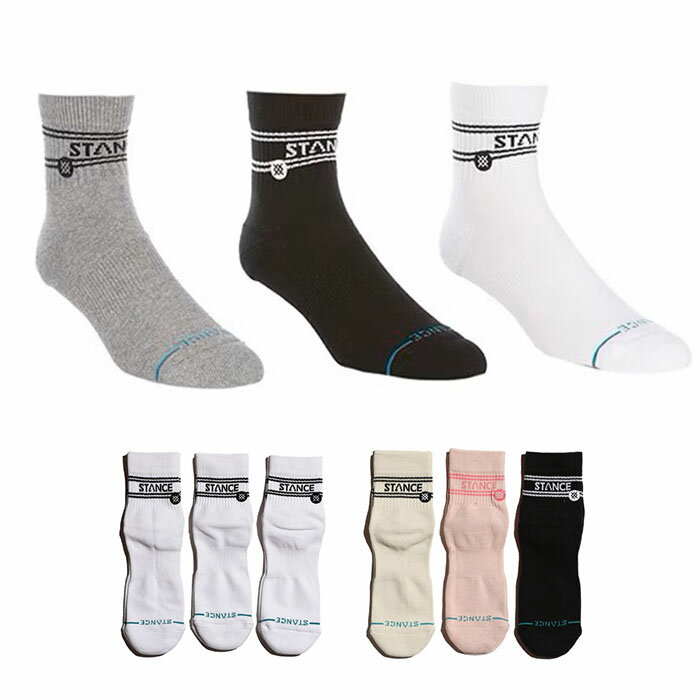 ■商品説明 STANCE BASIC QUARTER 3PACK SOCS スタンス ベーシック クウォーター 3足セット ソックス ユニセックス カリフォルニア、サンクレメンテのソックスブランドSTANCE。 使いやすい3足セットになりま...