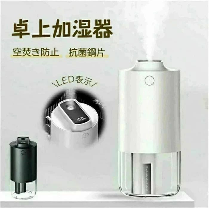 "商品詳細ポイント 【加湿器&amp;ミストが十分】超音波霧化技術と超音波霧化プレートが組み合わさり、霧化効果が向上し、より多く、微細なミストを噴出します。水分子が空気中に十分拡散し、机を湿らる滴が戻らないようにします。150*70*70m...