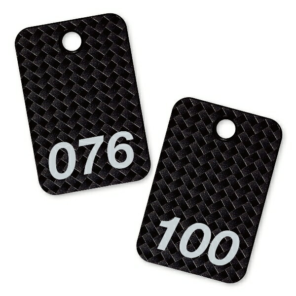 商品仕様お店やホテル・旅館等で何かと重宝する番号札高級感のある網目柄を施したデザインの四角型の番号札です。番号が76〜100入。穴径：φ6.5mm。W40XD60XH2.7mm。【材質】PS【本体重量】7g【本体サイズ(縦x横x高)】60m...