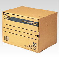 商品仕様●5段積み上げ可能。書類が取り出しやすい前開き。●ケース前面・後面部の内側に、補強用の金属線を配置してあります。●天井部のツメを立て、段ボール溝に差し込み、ズレを防ぎます。●規格：A3／A4兼用●外寸：幅475×奥330×高340m...