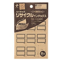 ニチバン株式会社お客様相談室（0120）377-218商品仕様●1P入数（片）：20シート（180片）●ラベルサイズ：縦27×横34mm●材質：ラベル＝古紙70％使用，はく離紙＝ノンポリラミ紙，粘着剤＝離解性粘着剤●白色度：70％本体色青枠...
