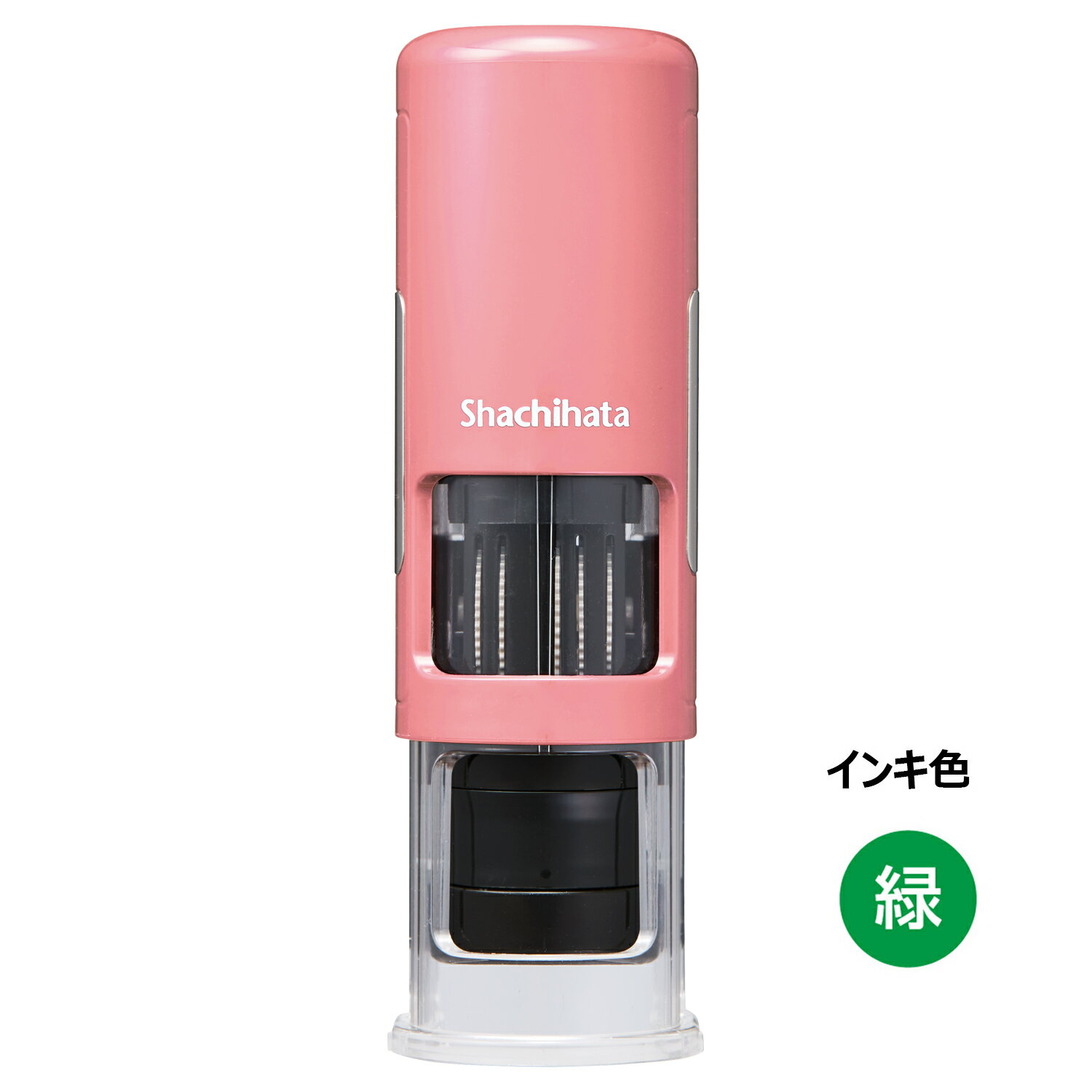 シヤチハタ株式会社お客様相談室（052）523-6935商品仕様キレイな印影のまま連続なつ印＜キャップレス＞キャップをはずす手間なく、片手でそのまま簡単になつ印！キャップ紛失の心配もありません。＜スタンプ台内蔵式＞捺すたびに印面にインキが付...
