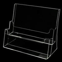 株式会社クルーズ（072）730-2111商品仕様●規格：A4判ヨコ2段●外寸：幅308×奥169×高242mm●ポケット内寸：幅302×奥42mm●重量：約600g●材質：アクリルJANコード49437407270104943740727...