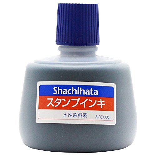 シヤチハタ株式会社お客様相談室（052）523-6935商品仕様●容量：330g●用途：塗布材，スタンプインキ●インキ種類：水性染料JANコード49740520320354974052032035　ls@AK-00001031 事務用品 印...