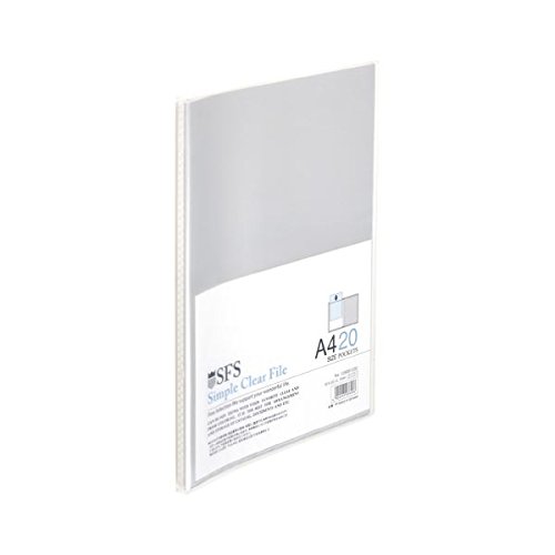 商品仕様●PP表紙●ポケット数：20ポケット●外寸：縦310×横230mm●背幅：10mm●ポケット厚：0．035mm●材質：PP●中紙なし本体色クリアーJANコード49045550335364904555033536　ls@AK-0001...