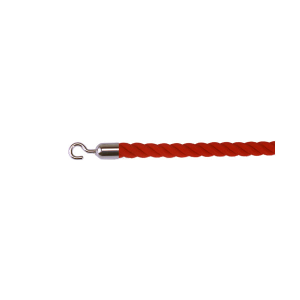 商品仕様●ロープ長：1．2m●重量：0．6kg●材質：PP，フック金具＝真鍮（クロームメッキ）本体色レッドJANコード49533490732894953349073289　ls@AK-00038667 オフィス家具 オフィスアクセサリー パ...
