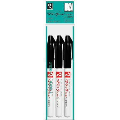 寺西化学工業株式会社お客様窓口（06）6185-1188商品仕様マジックインキNo.700黒の3本パックアルコール系染料。筆記線幅：0.7mm。●材質：軸：アルミ　キャップ：PP　ペン先：アクリル●原産国：日本JANコード490207153...