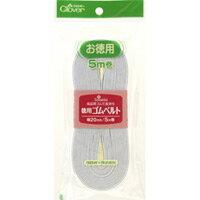 強力替えゴム黒[16コール] 26074 クロバー 裁縫 ソーイング用品 手芸 趣味 クローバー商品番号:CLV-229スポーツウェアなどに。丈夫で伸縮性にすぐれた高品質のゴム紐。約13mm幅/4m巻強力替えゴム 抗菌防臭加工[16コール]...