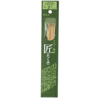 棒針「匠」5本針 短 16cm 0号 54350 クロバー あみ針 棒針 手芸 編み物 手編み 手あみ 手作り 趣味 クローバー 匠 商品番号:CLV-884竹製の編みやすい棒針。針軸の太さ(一番太い部分の直径)2.1mm。棒針「匠」5本針...