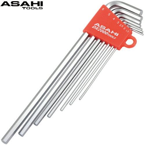 キャッチャーボール付 ロング 六角棒レンチ 8mm AYK0800 旭金属工業 DX2000工具 DIY レンチ ハンドツール 修理 作業用工具商品番号:DSN-1260頭部にばね鋼と鋼球を埋め込みました。(3.0～10mm)。ボルトを内側...
