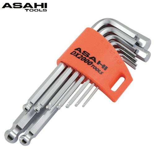 DX2000 キャッチャーボール付 ボールポイント 六角棒レンチ 8mm ショートタイプ AZK0800 旭金属工業 工具 DIY レンチ ハンドツール 修理 作業用工具商品番号:DSN-1287頭部のボールポイント部分にばね鋼と鋼球を埋め...