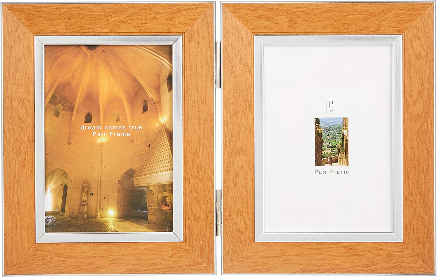 フォトフレーム 写真立て 額縁 壁掛け クラシック A4/B5 インテリア 玄関 子供 記念日商品番号:VAN-0005フォトフレームクラシック A4/B5です。フォトフレーム 写真立て 額縁 壁掛け ペアフレーム 2LW ヨコ 見開き イ...