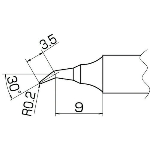 4962615032530｜400-4051 [T20J02] 1本販売こちらの商品はメール便対応商品です。メール便対応数：15（※1回のご注文で対応数の合計が101以上だとメール便は対応できませんので予めご了承下さい。) システム上、送料...