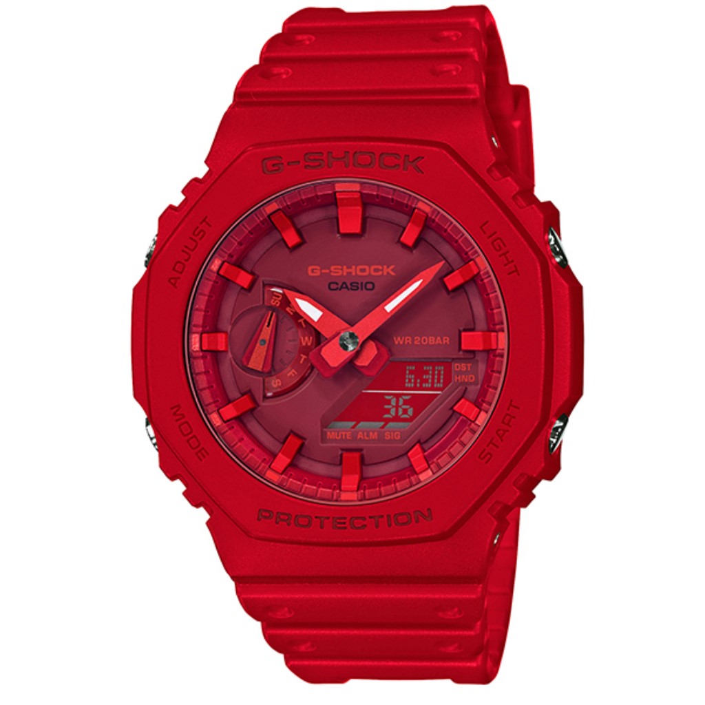 カシオ（CASIO）の腕時計が、入荷しました。カシオ 時計 CASIO GA-2100-4AJF G-SHOCK G-ショック 腕時計サイズ（高x横x奥）/質量：48.5x45.4x11.8mm/51.0g防水20気圧防水仕様ワールドタイム...