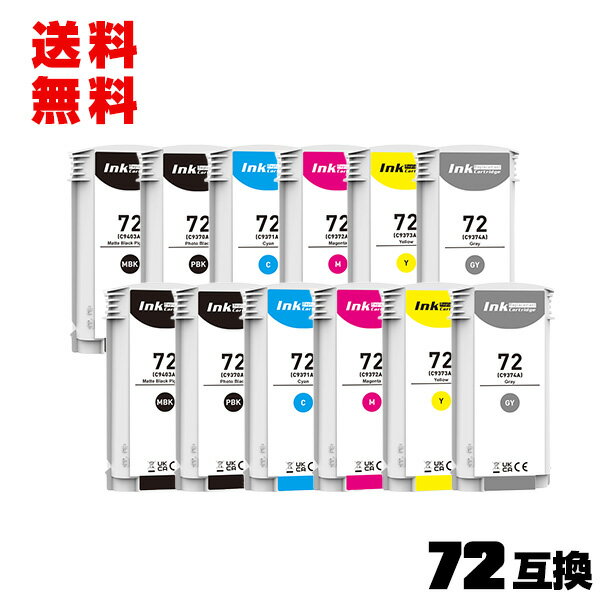 ◎『総合評価』はコチラ HP72マットブラック(C9403A)顔料, HP72フォトブラック(C9370A), HP72シアン(C9371A), HP72マゼンタ(C9372A), HP72イエロー(C9373A), HP72グレー(C93...