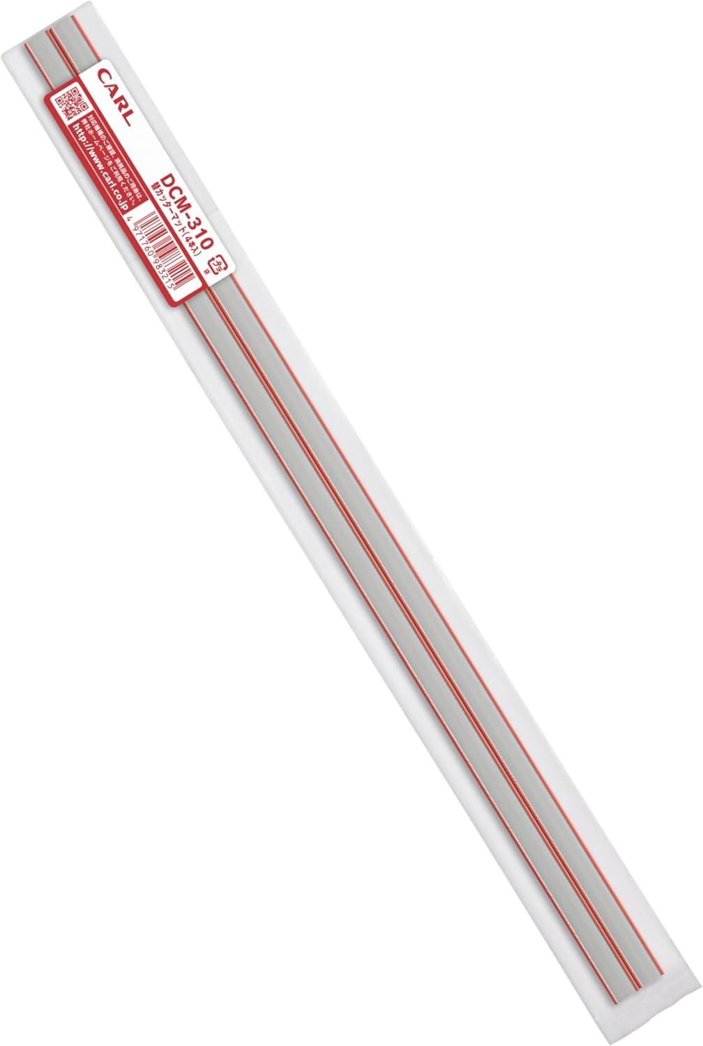 スタイル：DCM-310◆商品名：カール事務器(CARL) カッターマット ディスクカッター専用 4本入り DCM-310スライド式裁断機ディスクカッターの交換用カッターマットです。(1袋4本入り)刃を受ける所が4箇所(1面で左右2箇所×表...